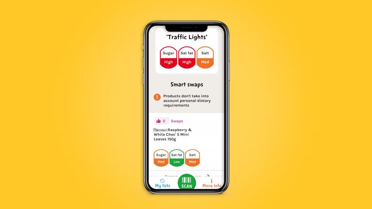 NHS Food Scanner App | Health for Kids | Nottinghamshire